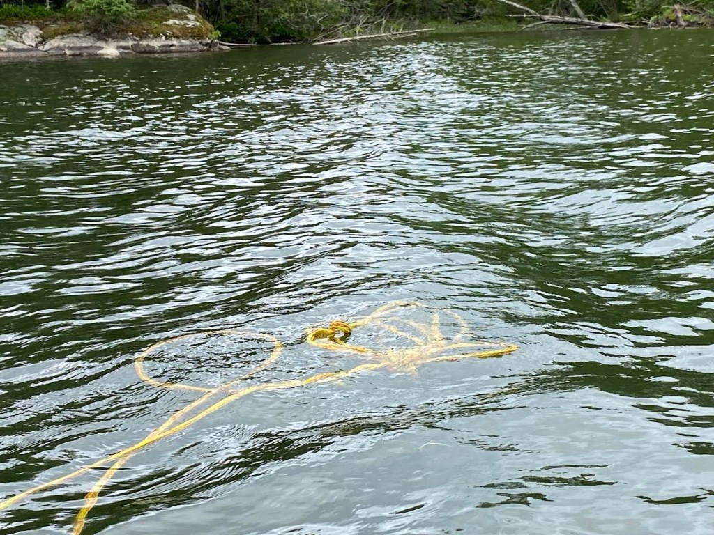 Found – Dock Anchors – Bassin versant du Lac Heney Watershed